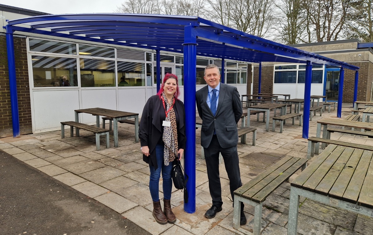 Students making good use of new social space - Wells Voice