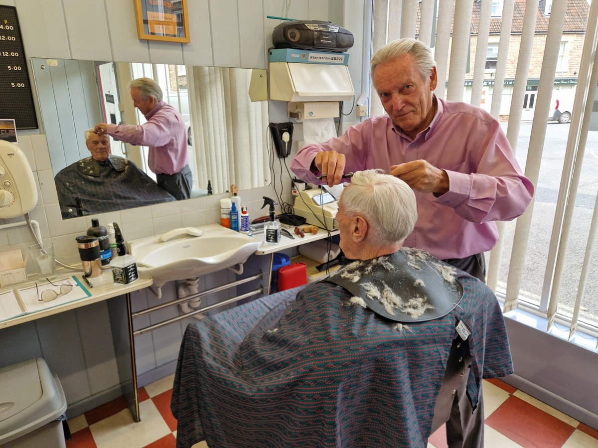 Barber Leon reaches remarkable milestone - Wells Voice