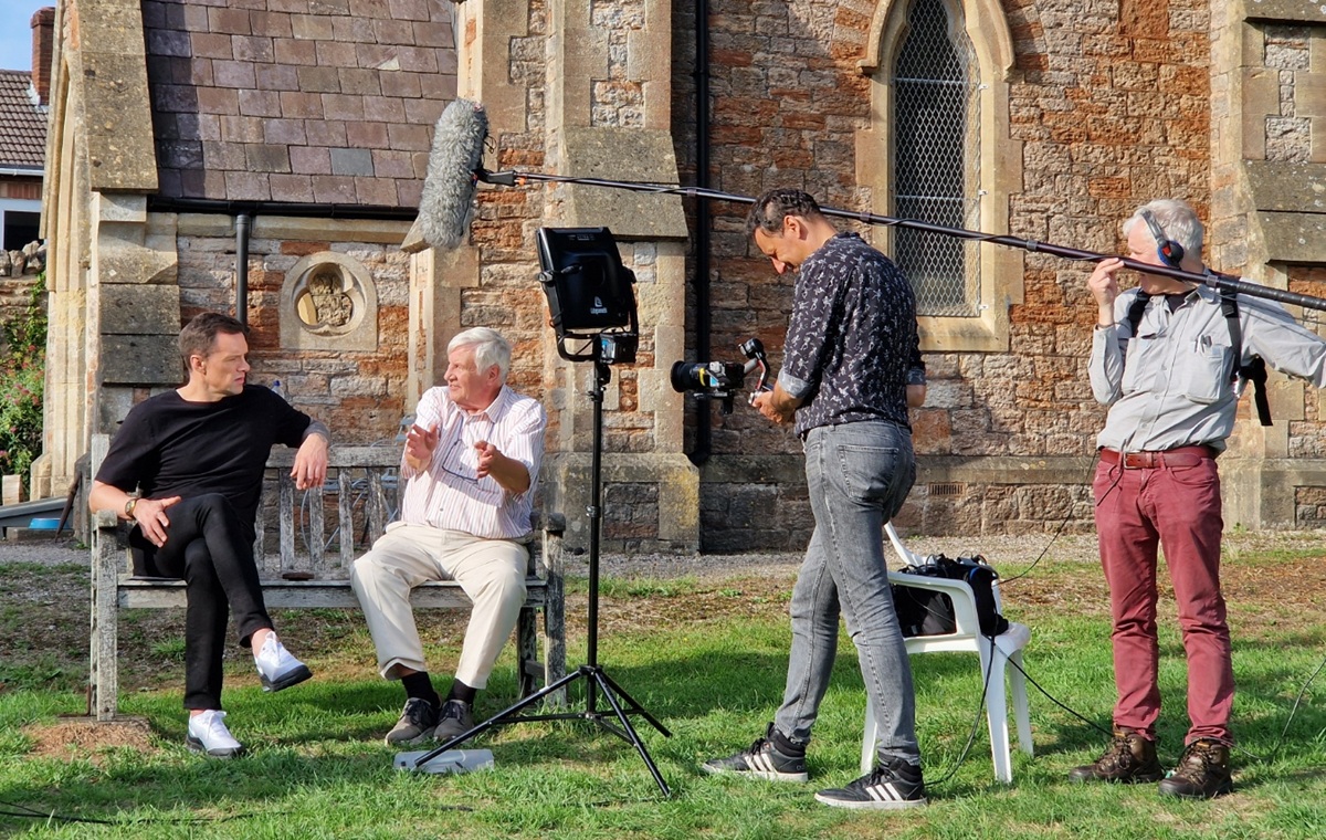 Camera team visit hospital cemetery to film for Irish TV documentary ...
